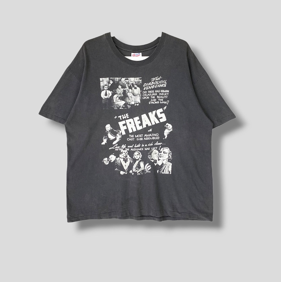 Vintage Freaks 1932 Pre-code Horror Film Tshirt Collectible Tod ...