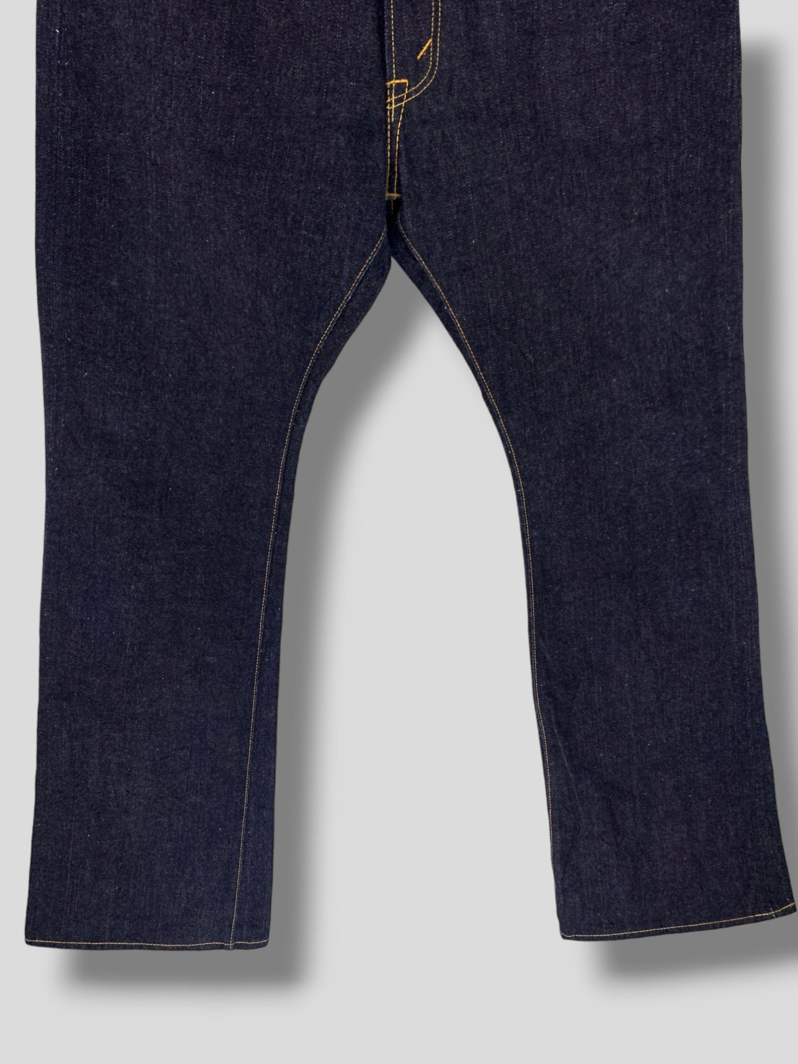 Vintage Flat Head 3007 Deadstock Flare Selvedge Jeans Japanese Denim ...