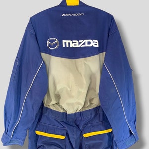 Vintage Mazda Zoom Zoom Jdm Factory Coverall Motorsport Workwear Casual ...