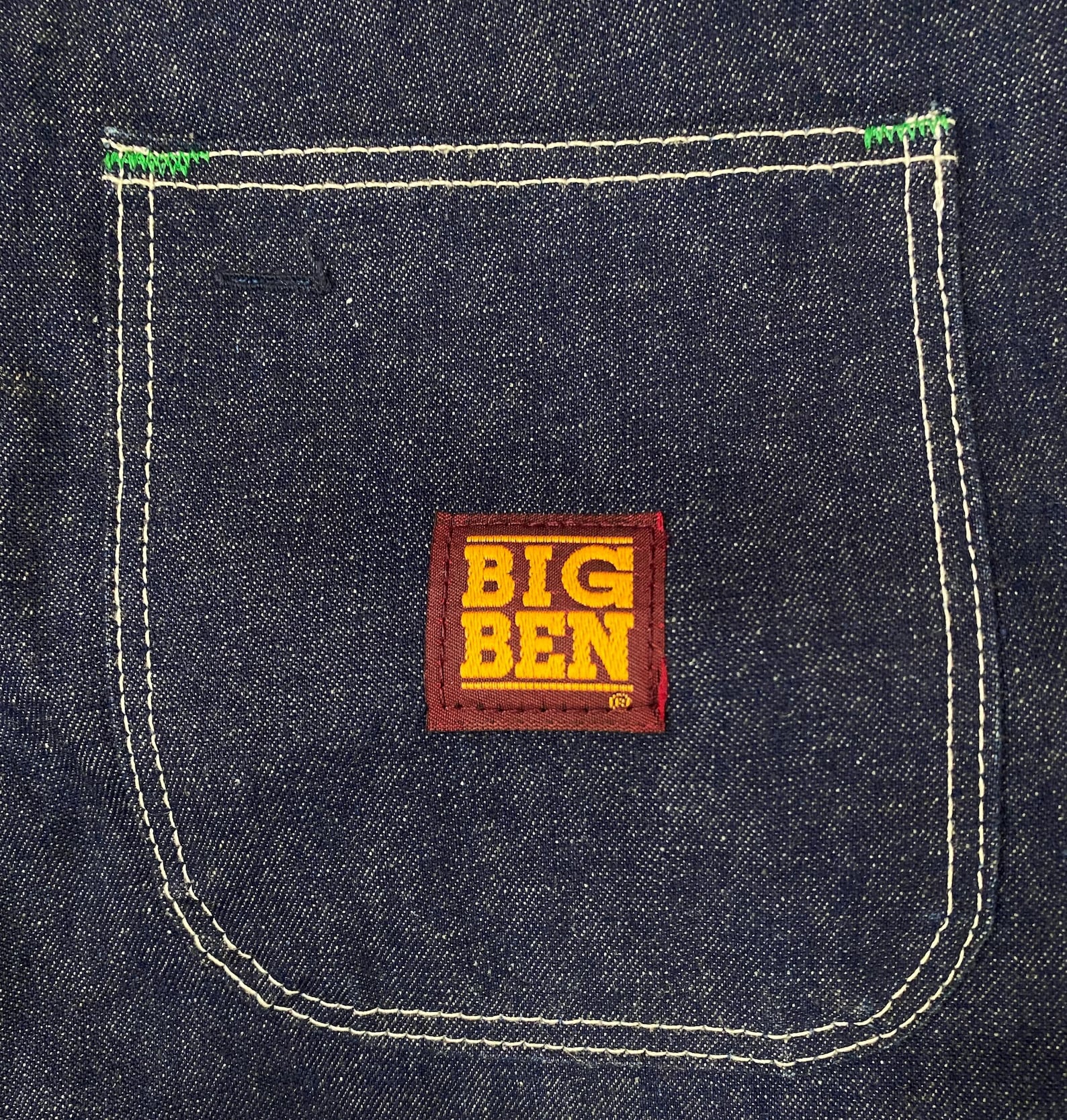 Vintage Big Ben Deadstock Blanket Lined Denim Chore Jacket Workwear ...