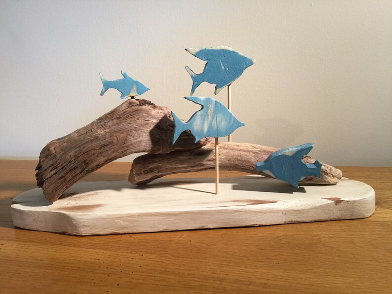 Driftwood Fish Sculpture - Etsy