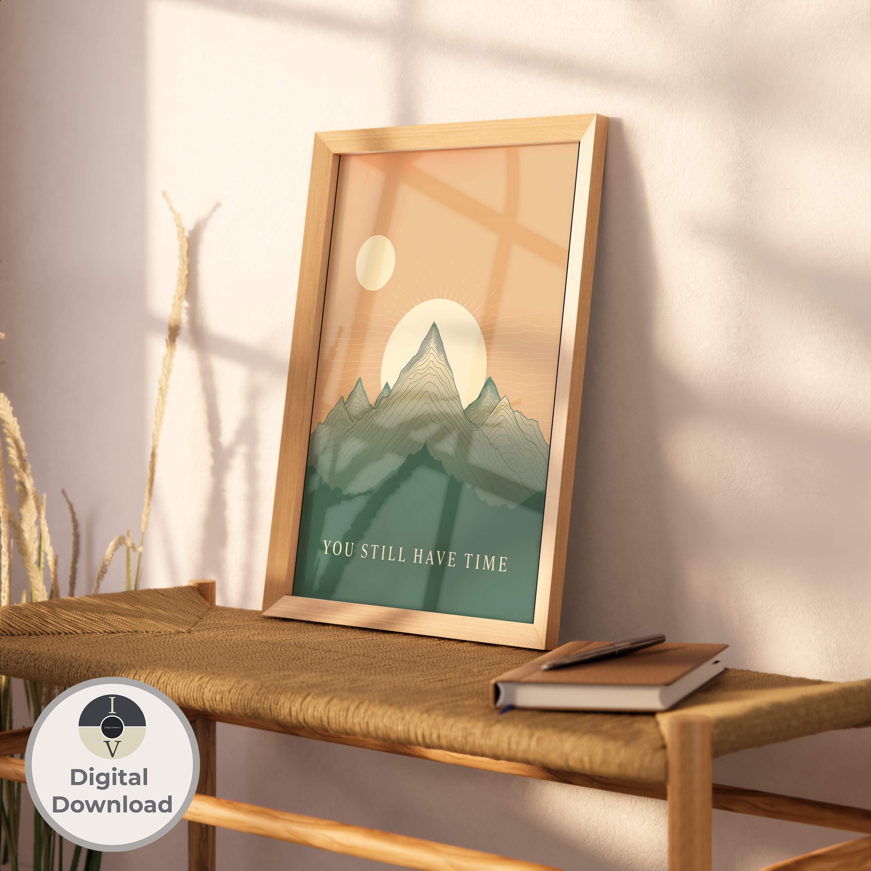 Stoic Wisdom: 'you Still Have Time' Wall Poster Print - Inspirational ...