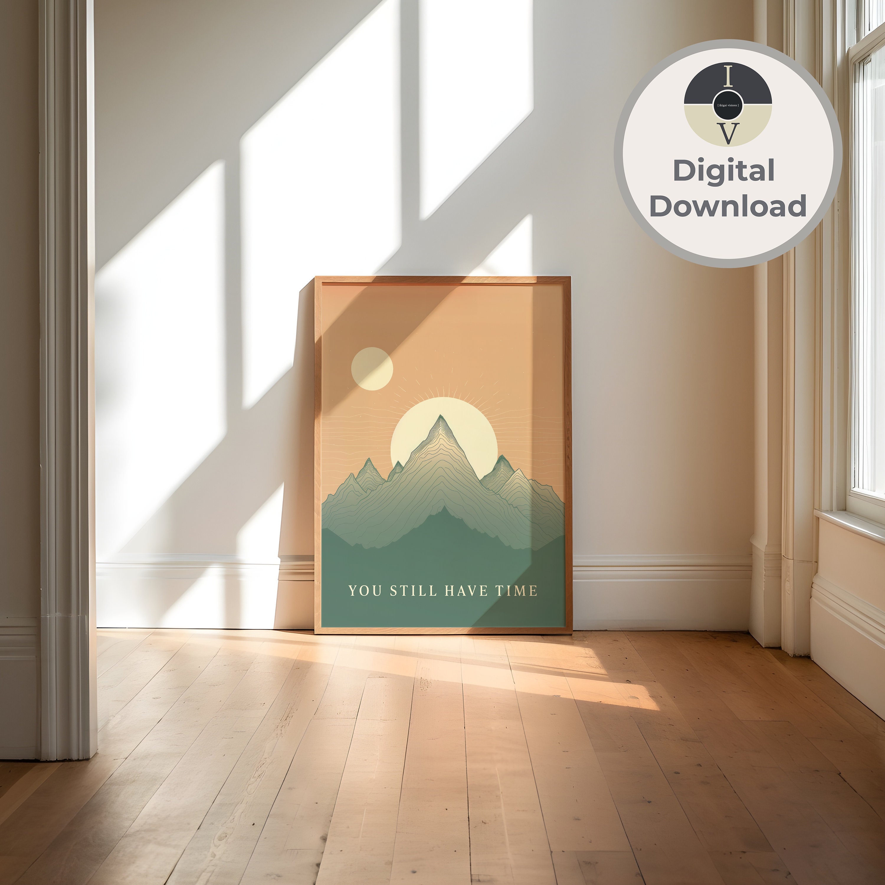Stoic Wisdom: 'you Still Have Time' Wall Poster Print - Inspirational ...
