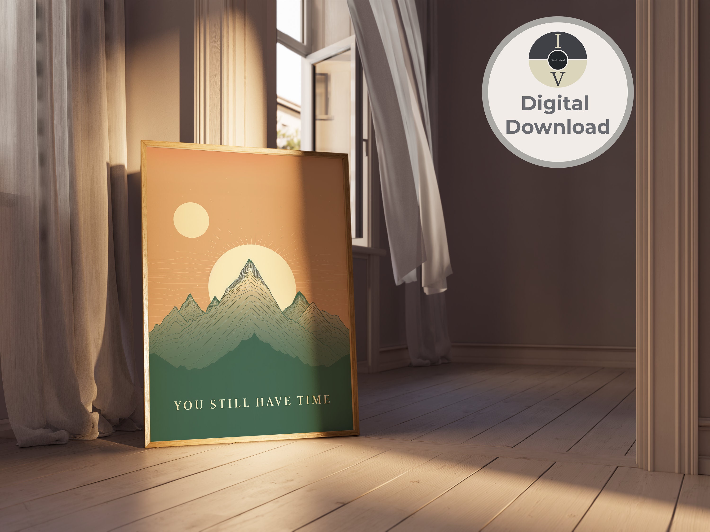 Stoic Wisdom: 'you Still Have Time' Wall Poster Print - Inspirational ...