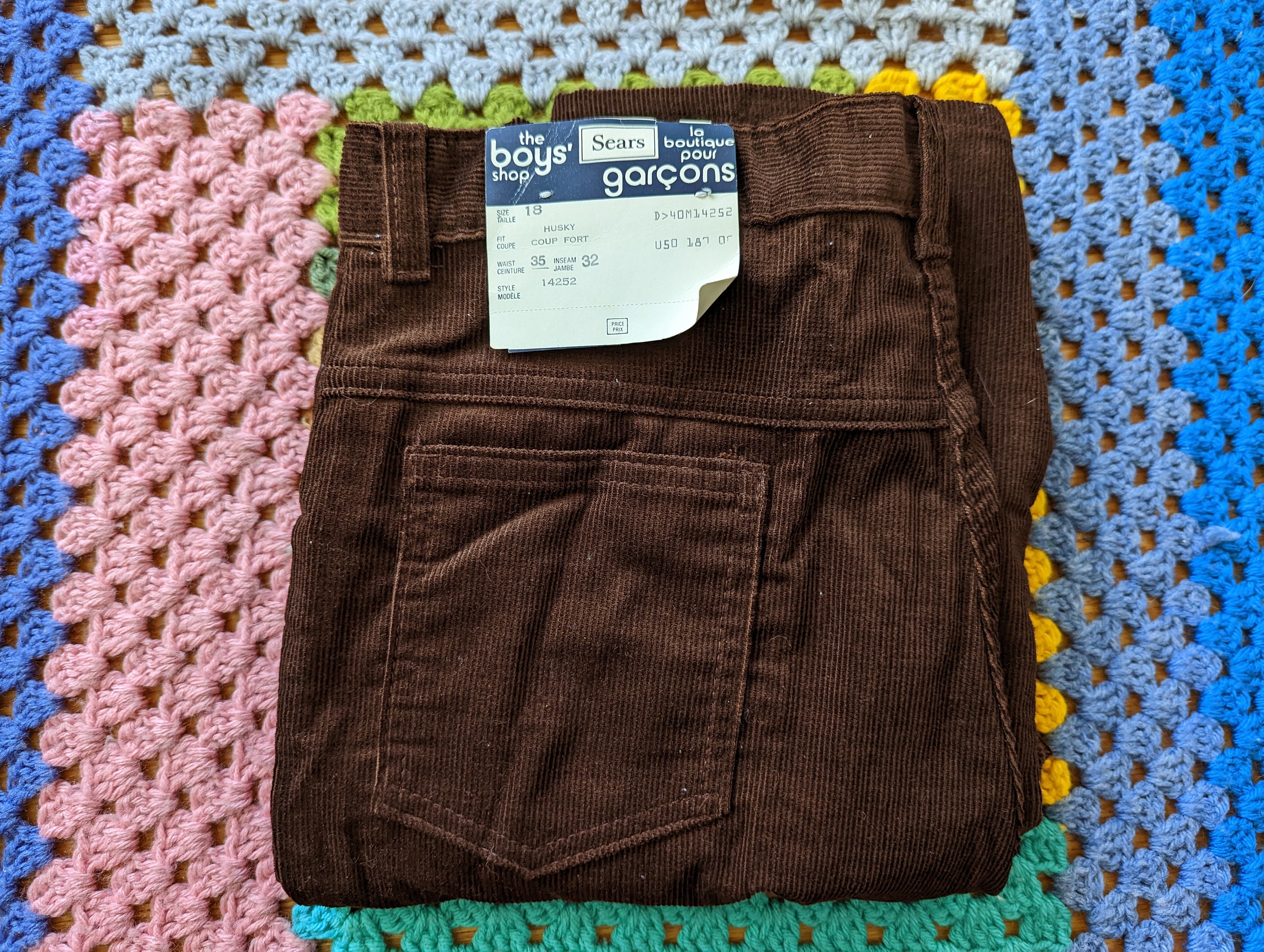 A Bys 18 Husky Is Equivalent To What Waist Size