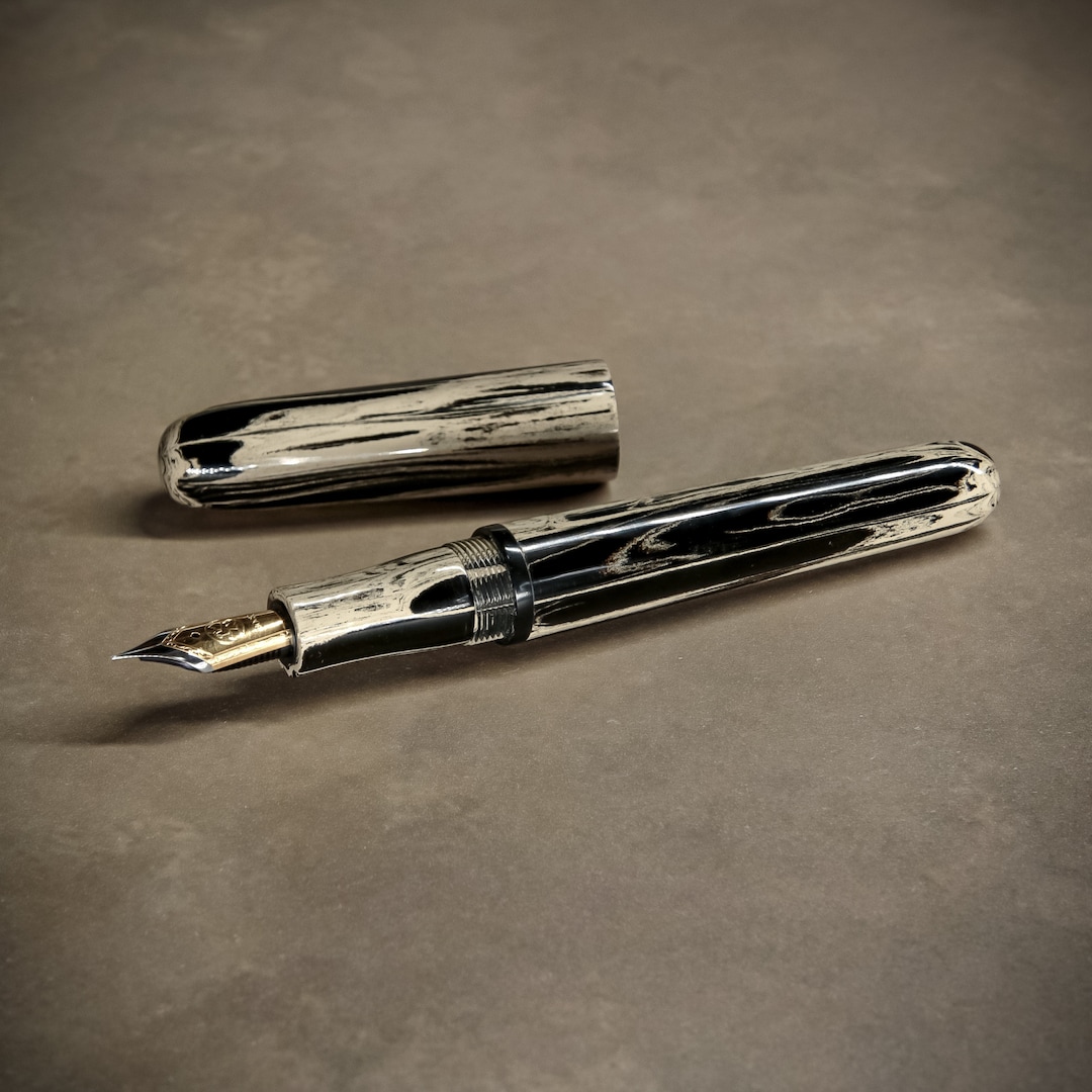 Ebonite Pen, Handmade Pen, Fountain Pen, Pen, Custom Pen, Handcrafted ...