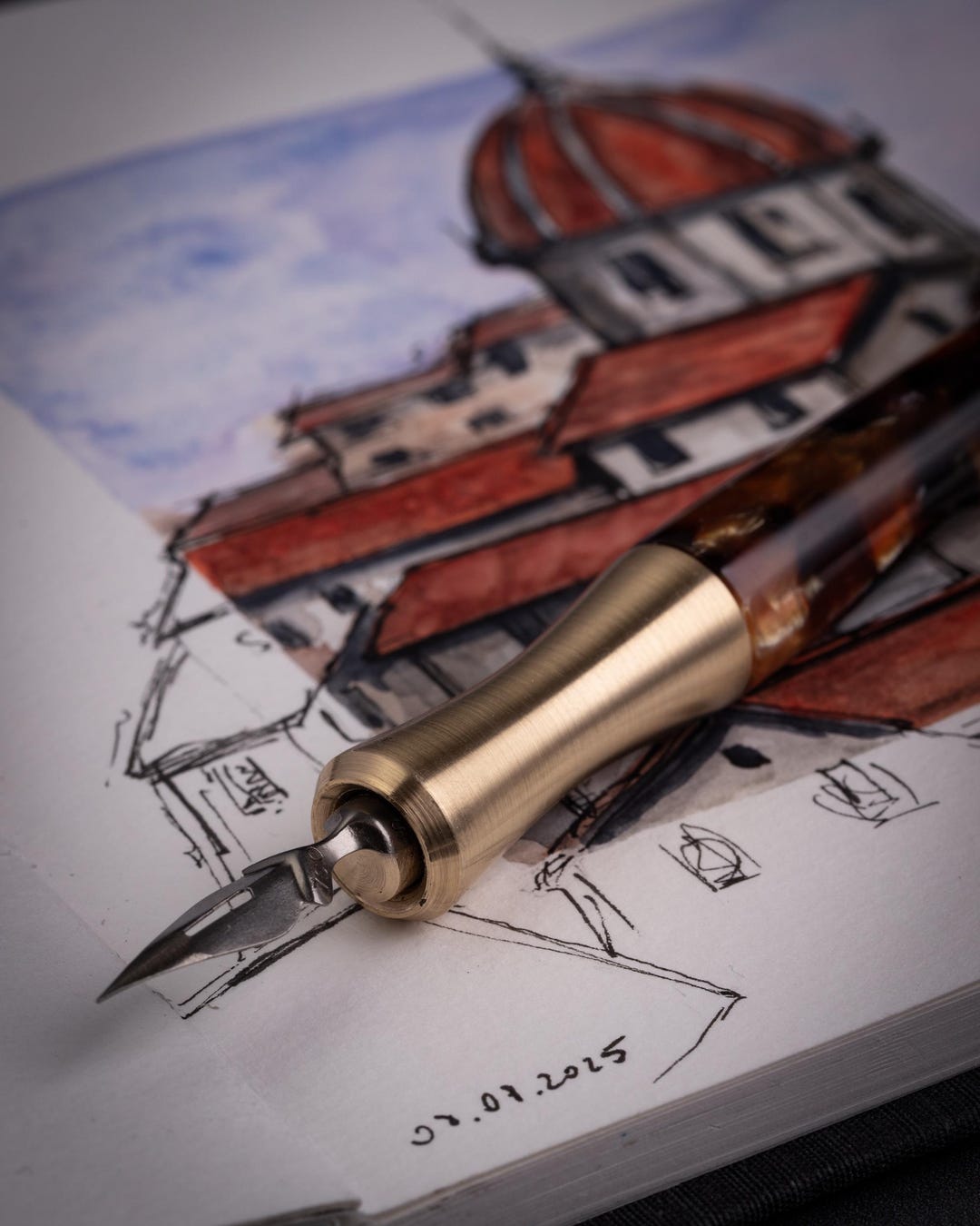 Straight Pen Holder, Sketch Pen, Calligraphy Pen, Dip Pen, Pen Holder ...