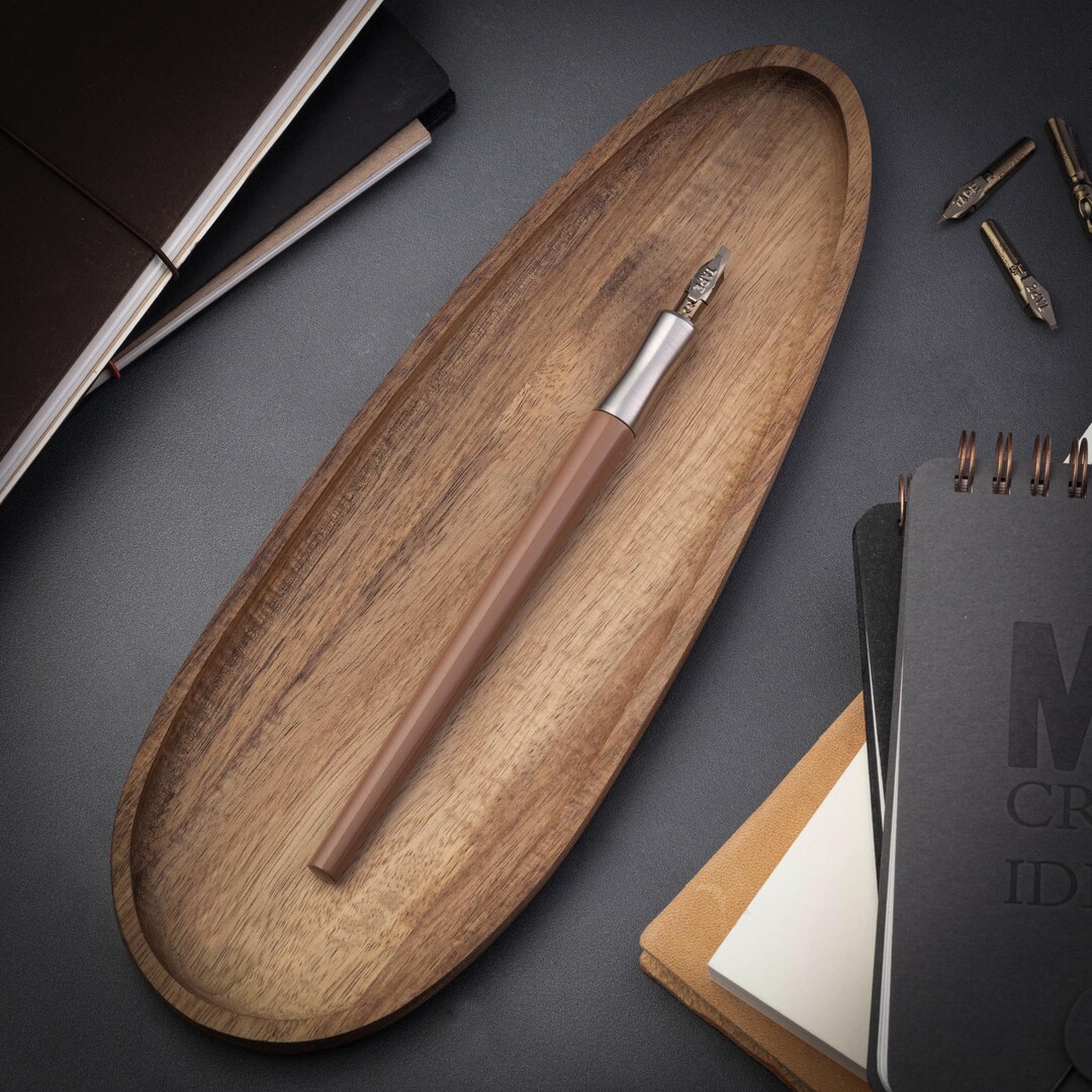 Titanium Straight Pen Holder, Calligraphy Pen, Dip Pen, Pen Holder ...