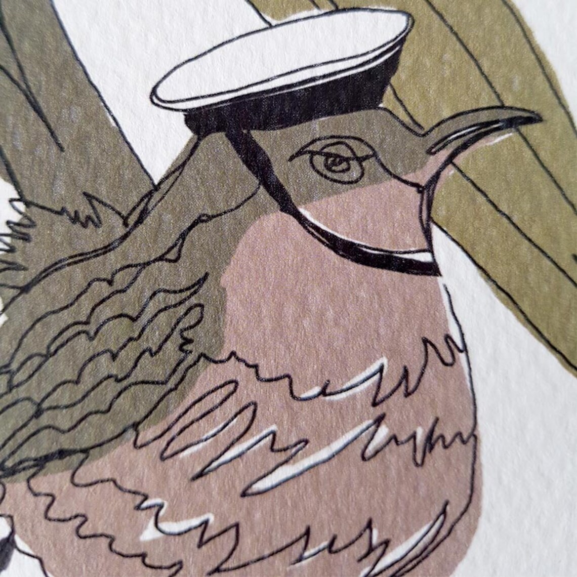 Wren Print Wren Design Bird Print WRNS Print Wall Art - Etsy