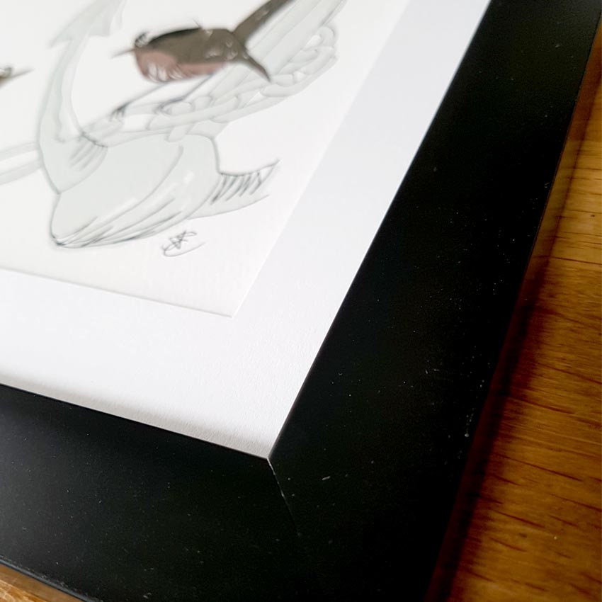 Wren Print Wren Design Bird Print WRNS Print Wall Art - Etsy