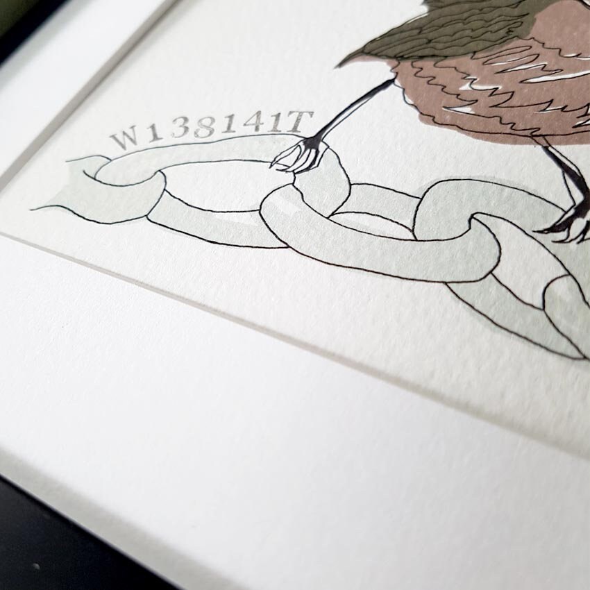 Wren Print Wren Design Bird Print WRNS Print Wall Art - Etsy