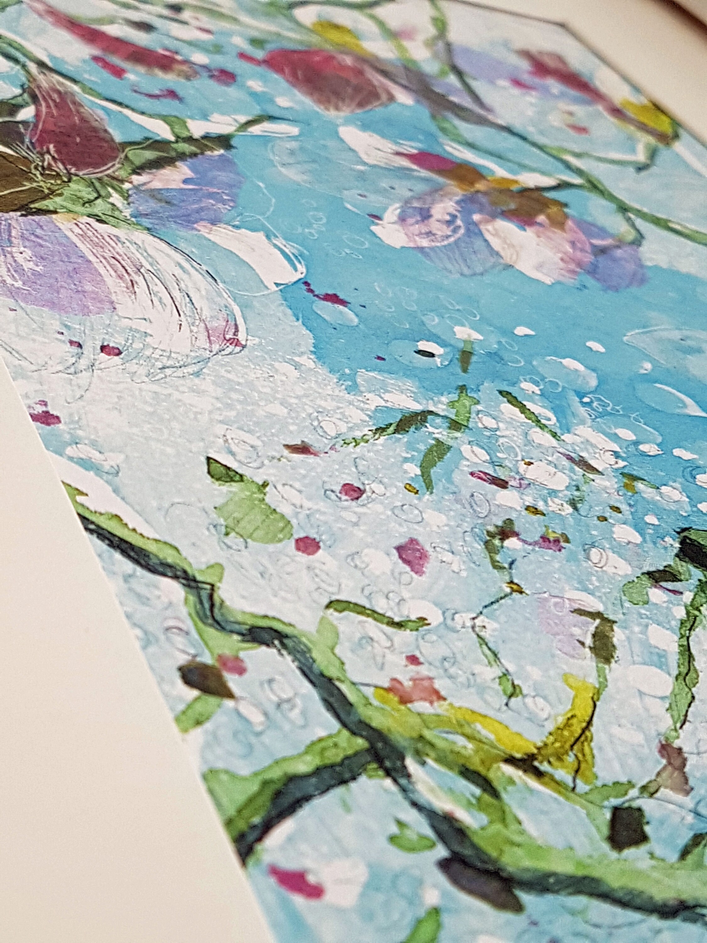 Art Print Cherry Blossom Unframed Art Print Floral Wall - Etsy