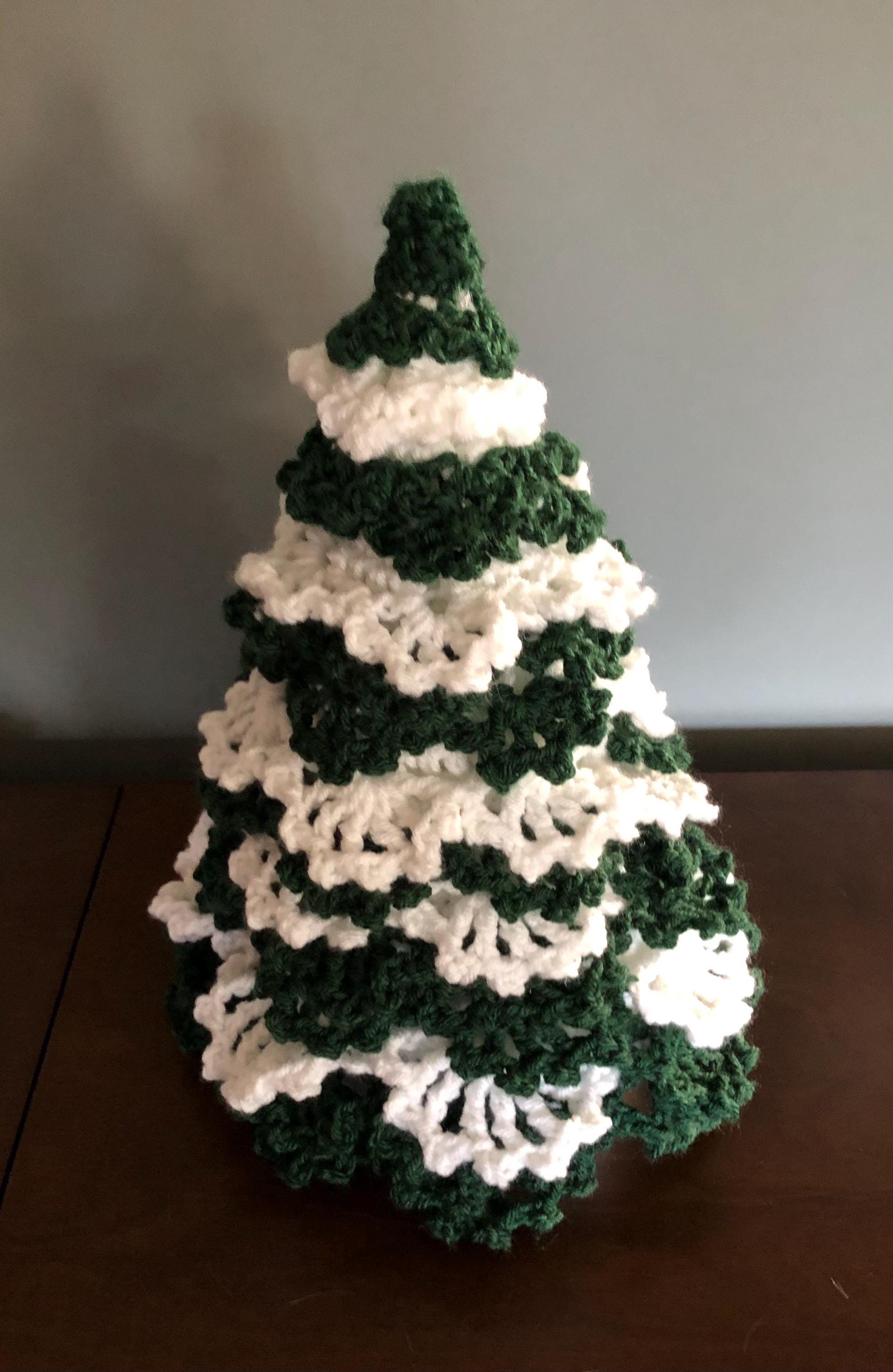 Crocheted Christmas Tree Pattern - Etsy