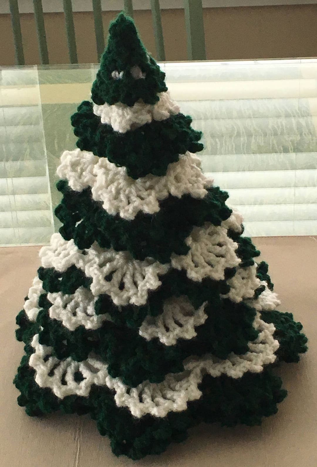 Crocheted Christmas Tree - Etsy