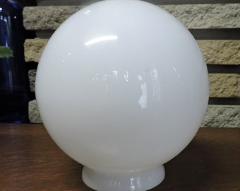 White Glass Globe | Etsy