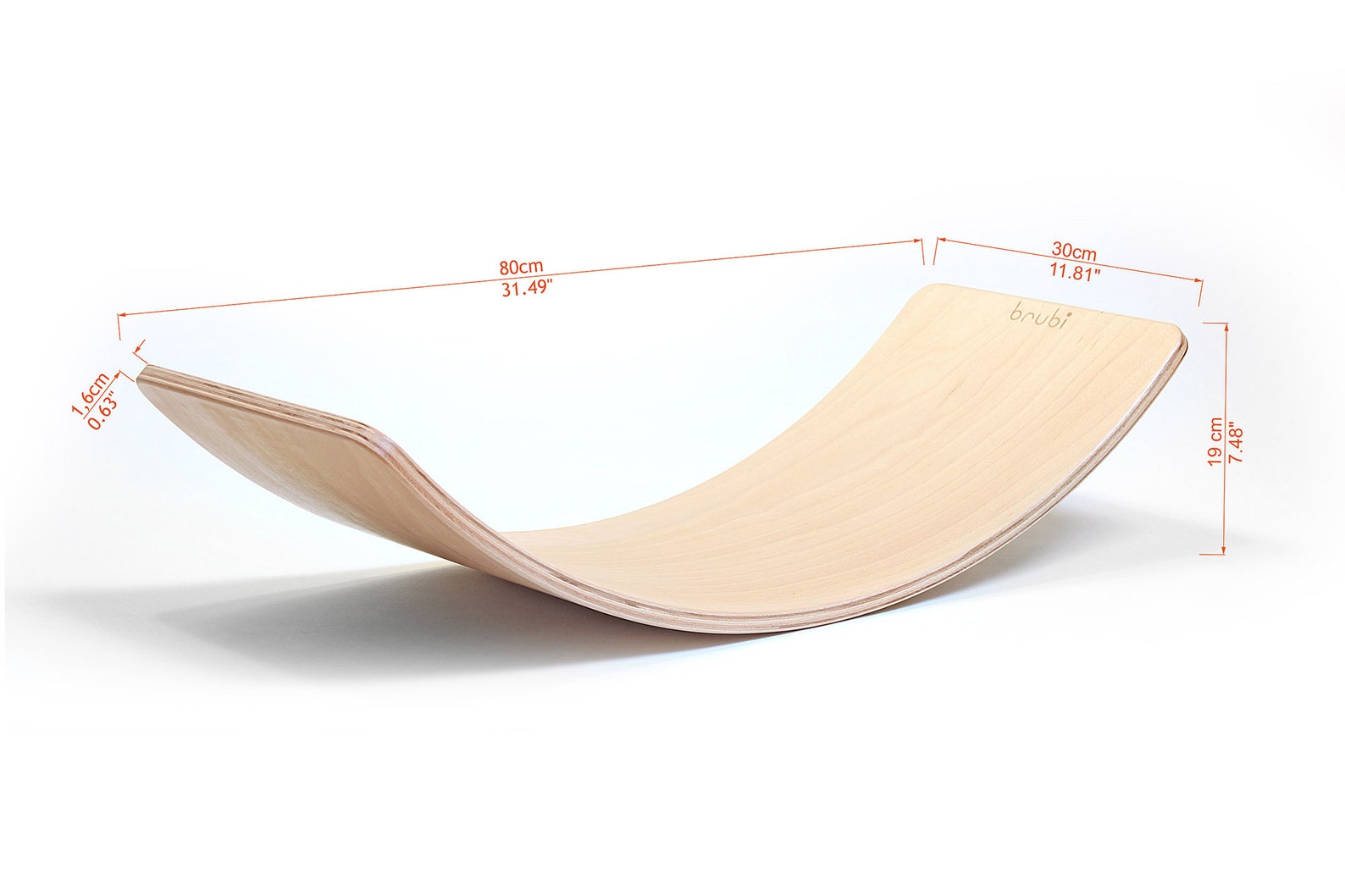 Rocking Board Oiled/ Balance Board / Curvy Board / Rocker/ - Etsy