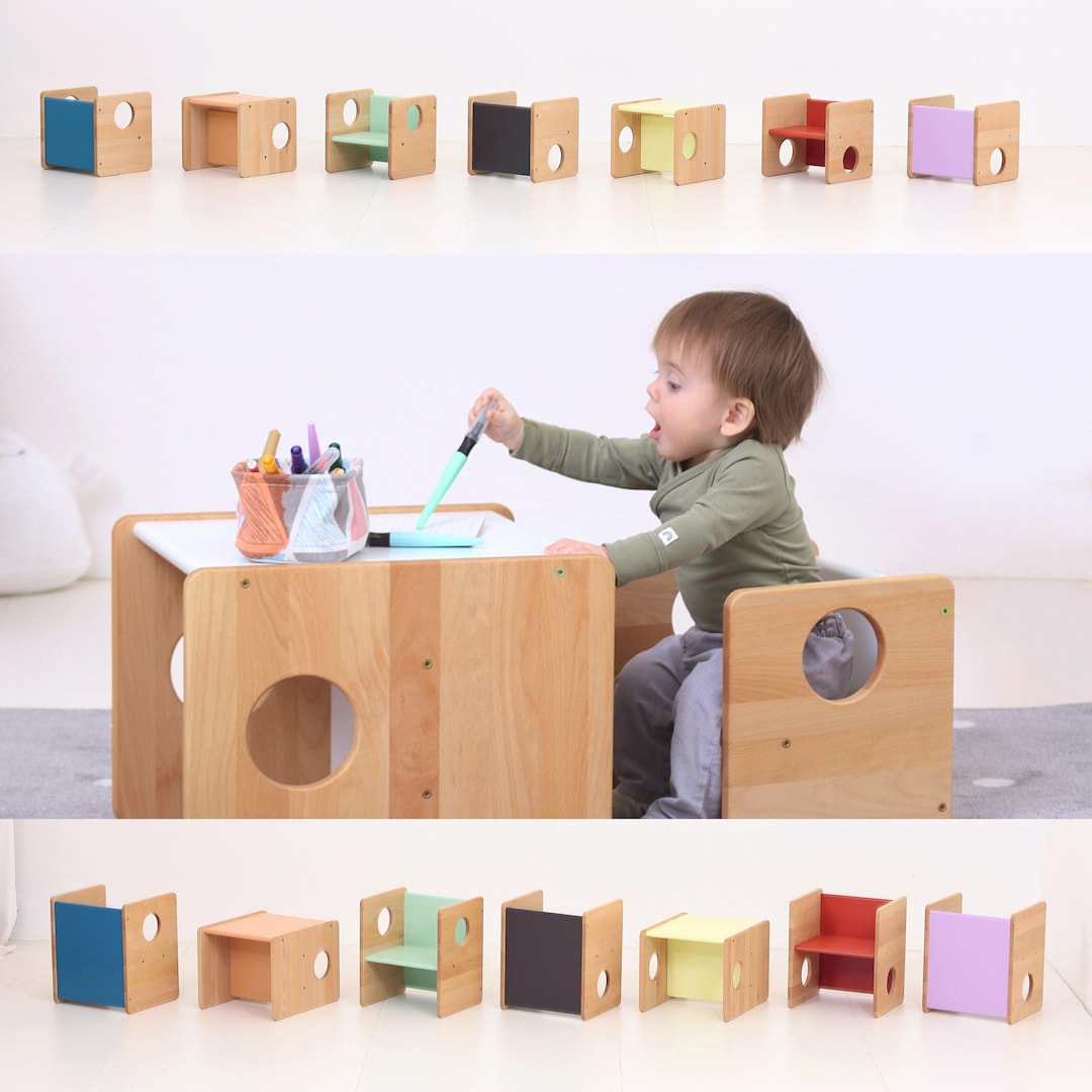 LIMITED COLOR EDITION 2026 ! Montessori Cube Chairs - First Chair and ...
