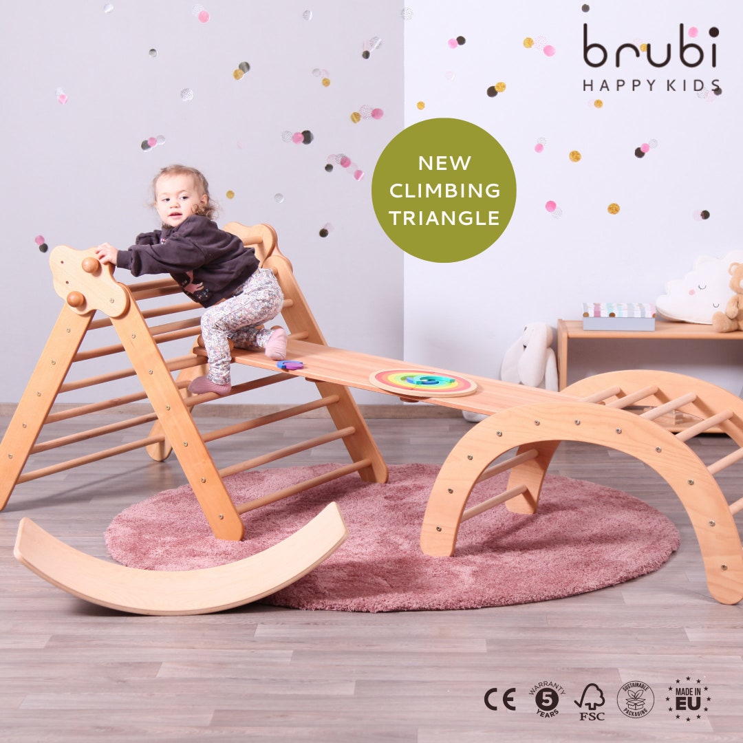 BIG Set of 4: NEW Better Climbing Triangle BRUBI Ramp Climbing Arch ...