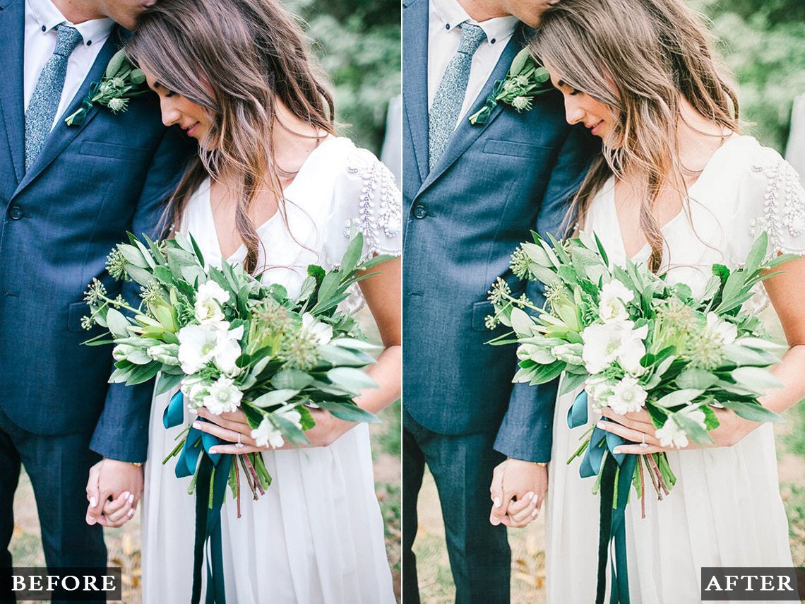Bright and Airy Lightroom Preset Lightroom Wedding Filter | Etsy