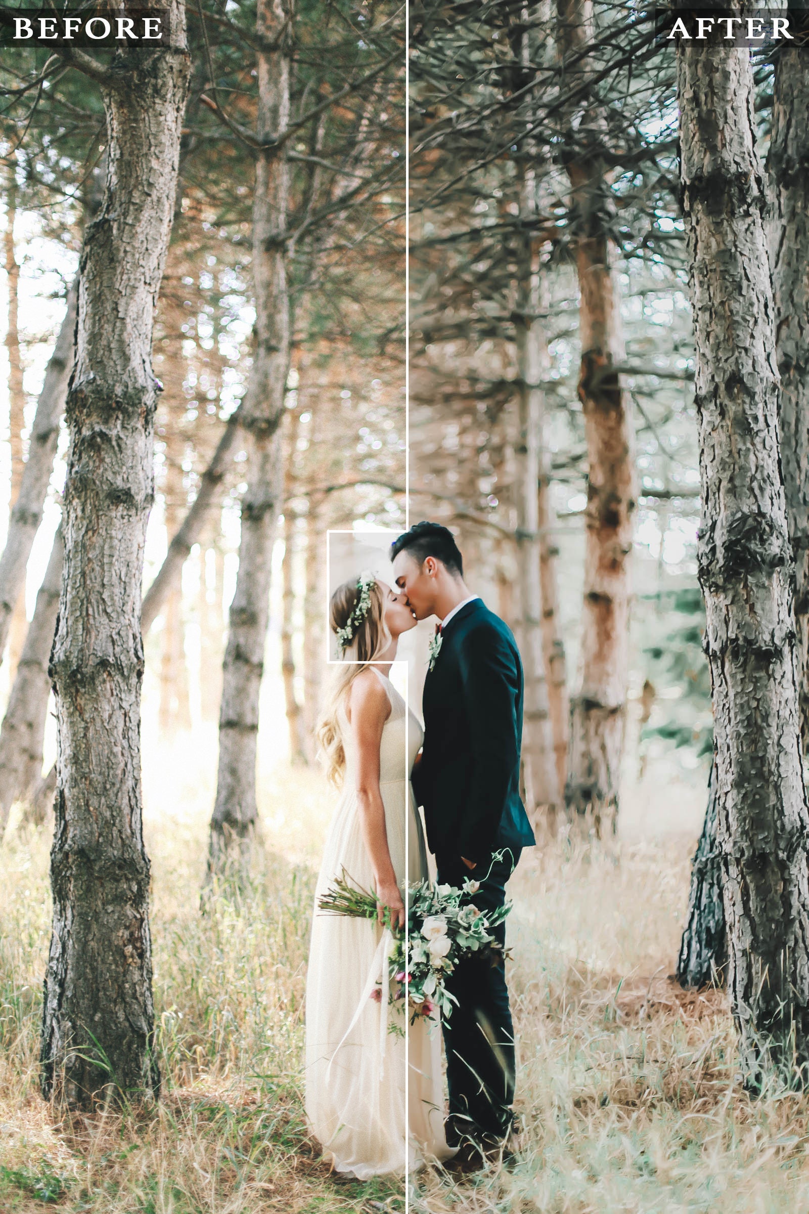 Bright and Airy Lightroom Preset Lightroom Wedding Filter | Etsy