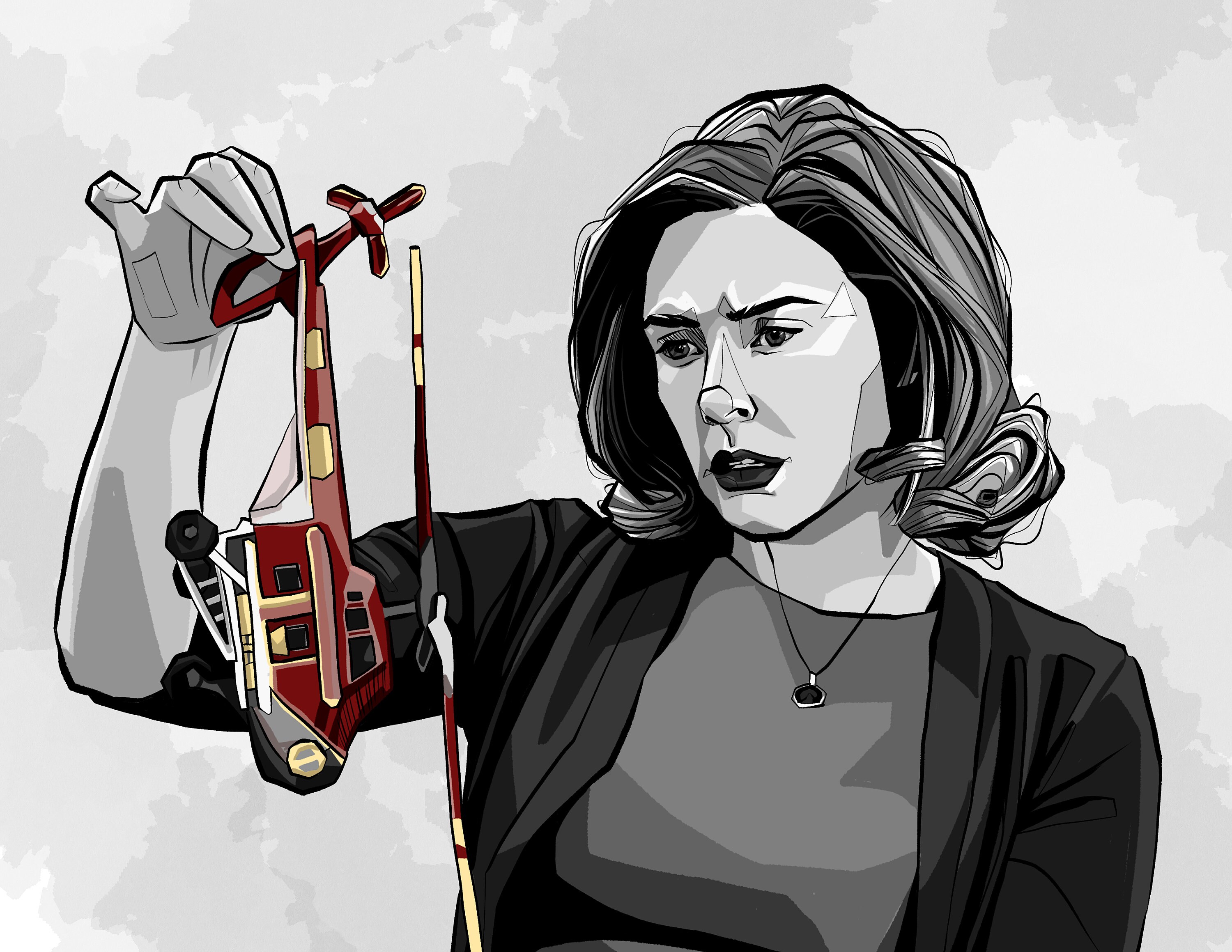 1960s Wanda Vs Reality Wandavision Scarlet Witch Marvel Art Print - Etsy