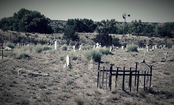 Old West Cemetery New Mexico Photography 12 X 18 Giclee - Etsy
