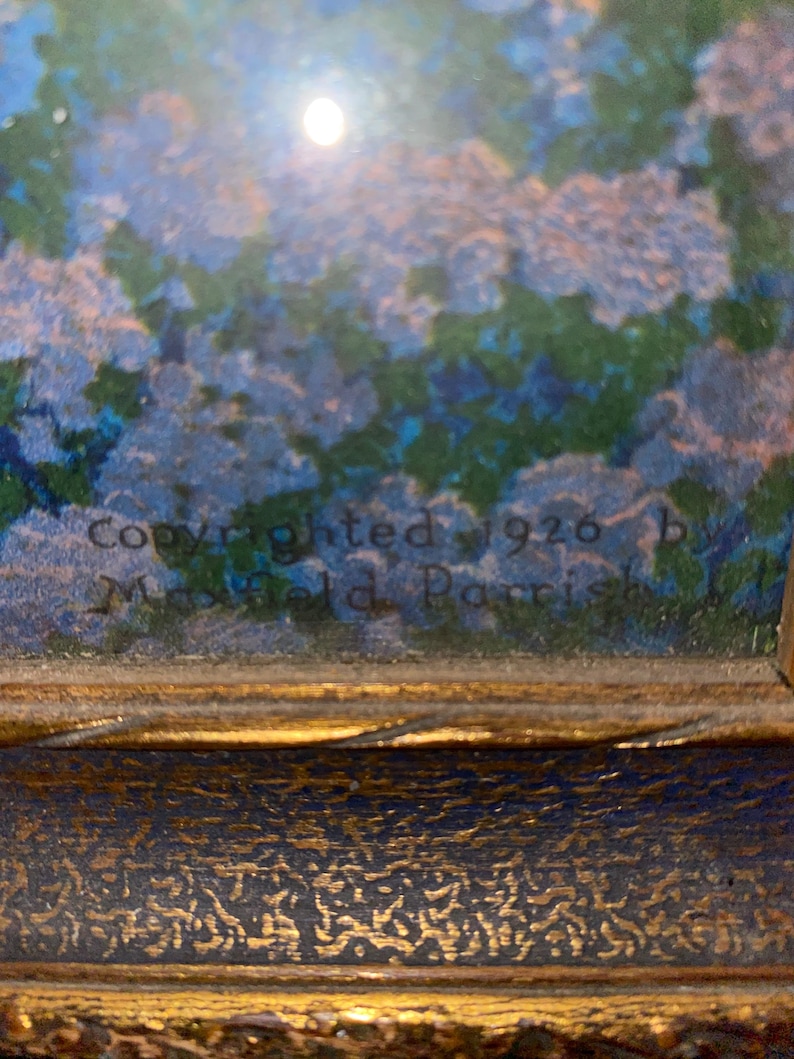 Reveries by Maxfield Parrish 1926 - Etsy