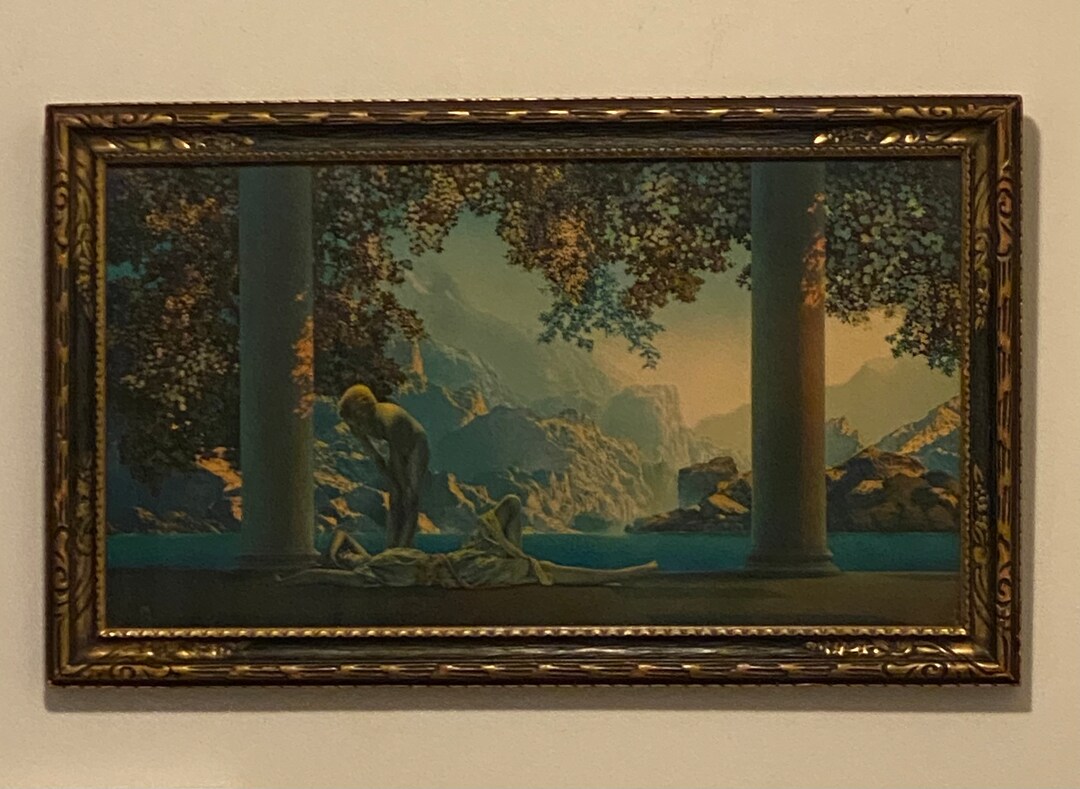 Vintage Daybreak by Maxfield Parrish - Etsy