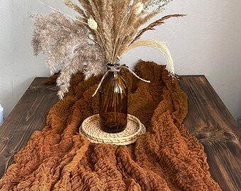 Rust Table Runner | Etsy