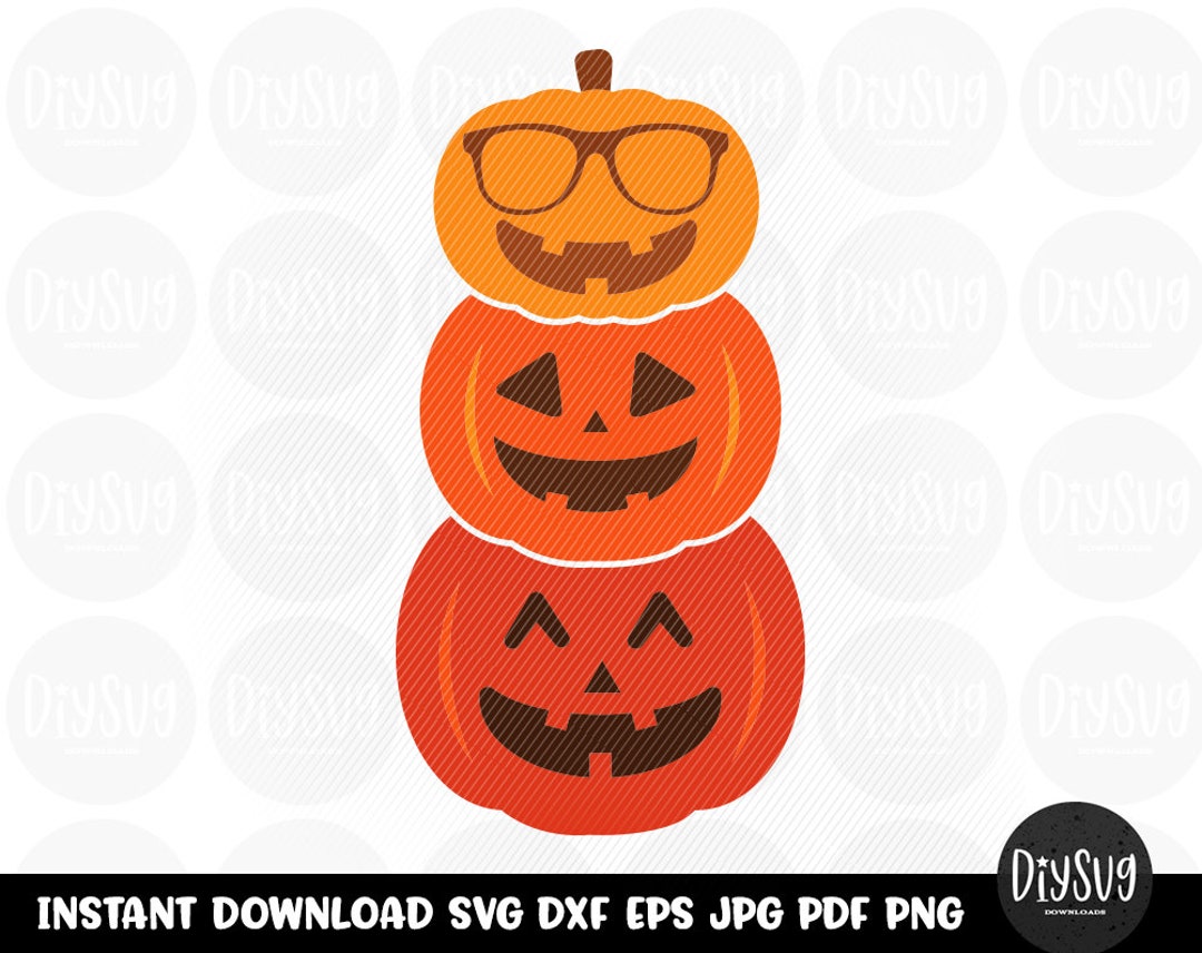 Pumpkin Svg, Halloween Pumpkin Svg, Pumpkin Clipart, Halloween Svg ...