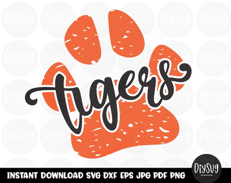 Go Tigers Tigers Svg Tigers Team Svg Football Svg Tiger - Etsy