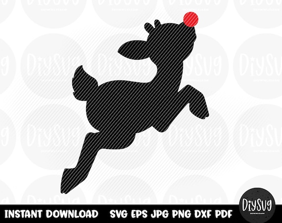 Rudolph Rudolph Svg Reindeer Svg Christmas Svg Christmas | Etsy