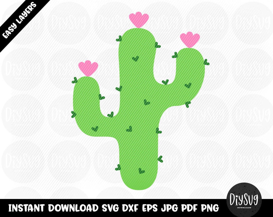Cactus Svg, Cactus, Svg, Cactus Print, Cactus Decor, Svg Files for ...