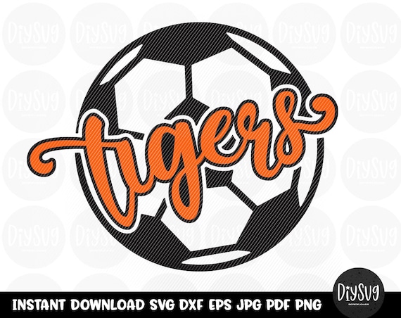 Tigres fútbol svg tigres svg tigres equipo svg fútbol svg | Etsy