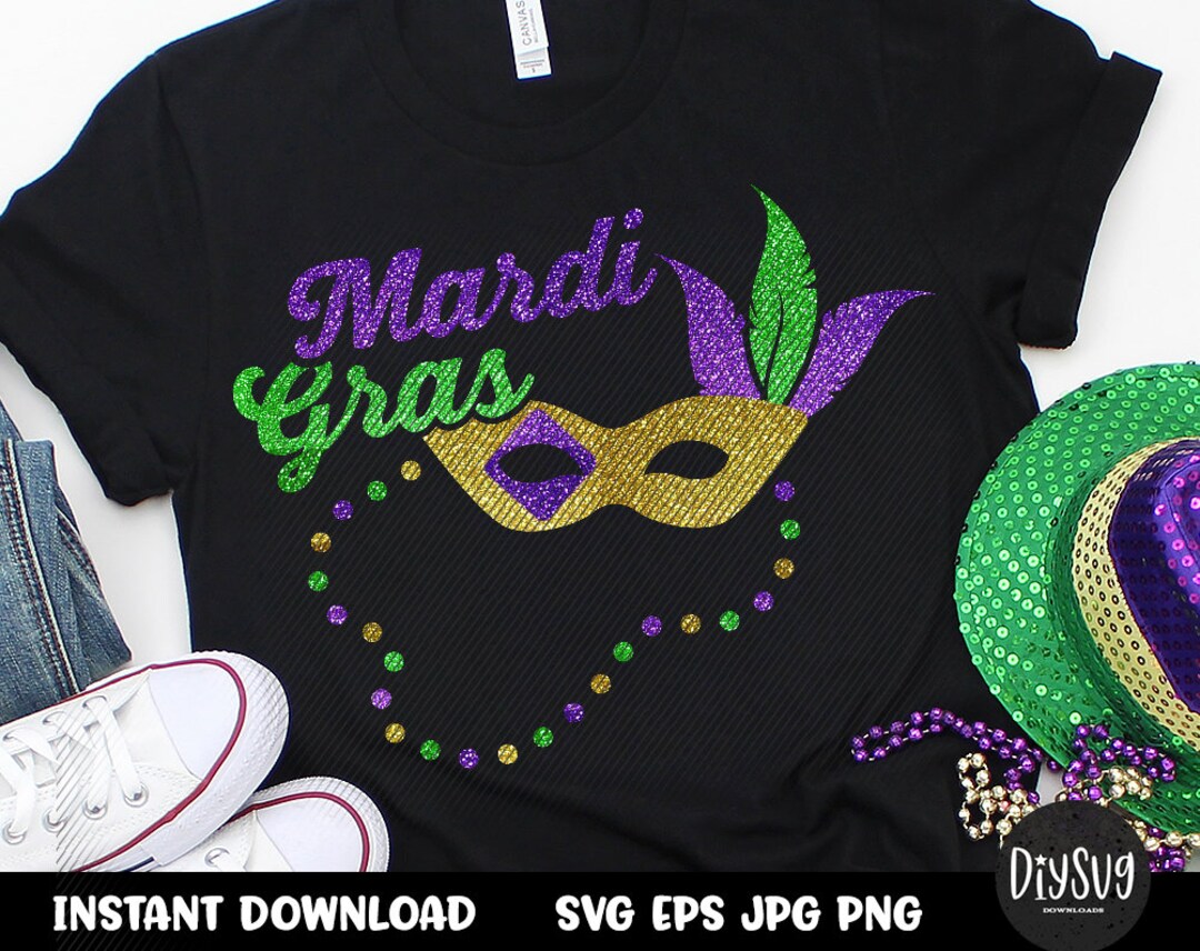 Mardi Gras Svg, Mardi Gras Mask Svg, Mardi Gras Cut File, Louisiana Svg ...