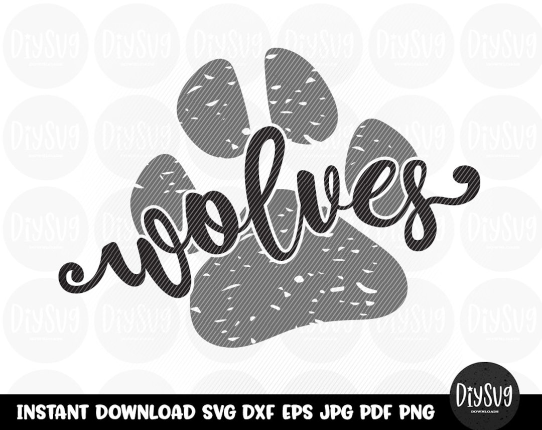 Go Wolves Wolves Svg Wolves Team Svg Football Svg Wolf - Etsy