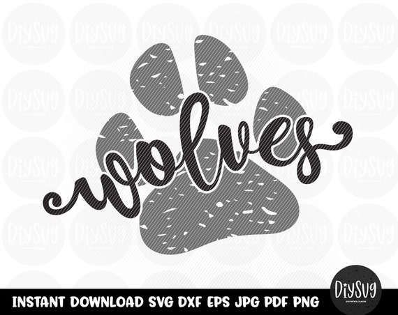 Go Wolves Wolves Svg Wolves Team Svg Football Svg Wolf | Etsy