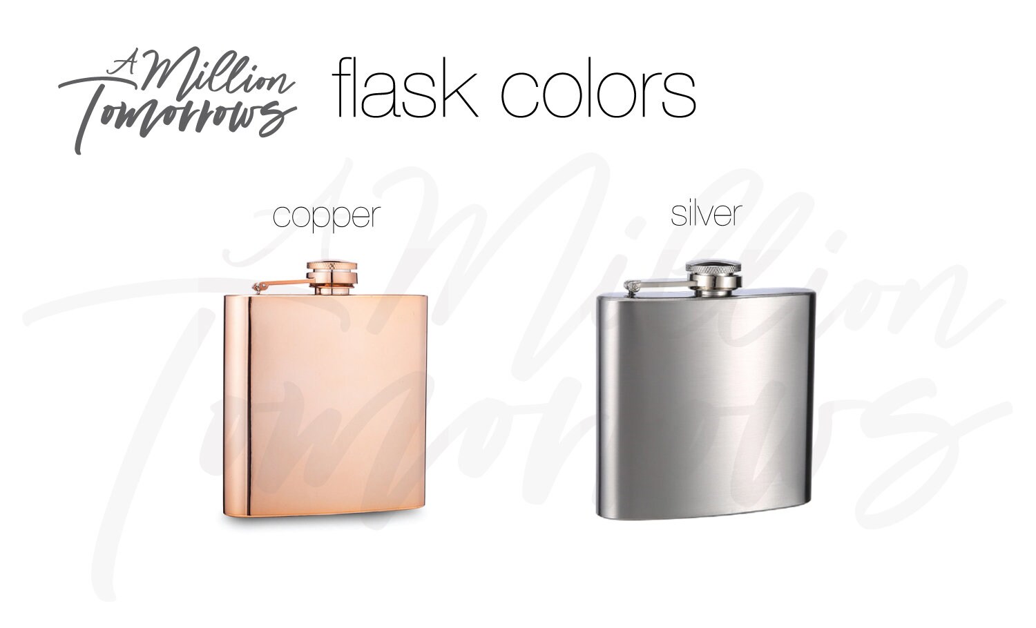 Personalized 3 Initial Monogrammed Flask Glitter Rose Gold - Etsy