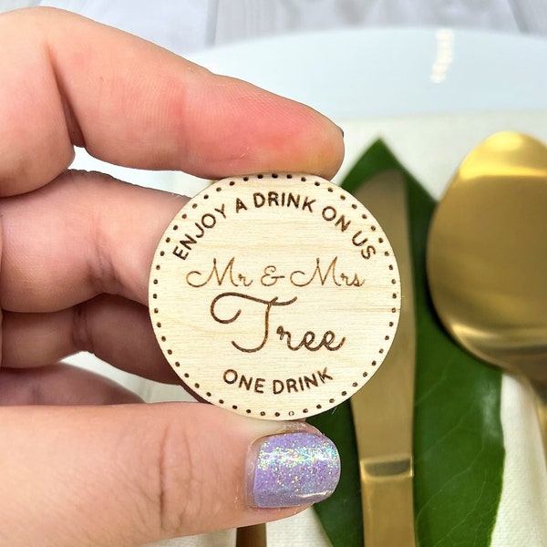 Drink Tokens - Etsy UK