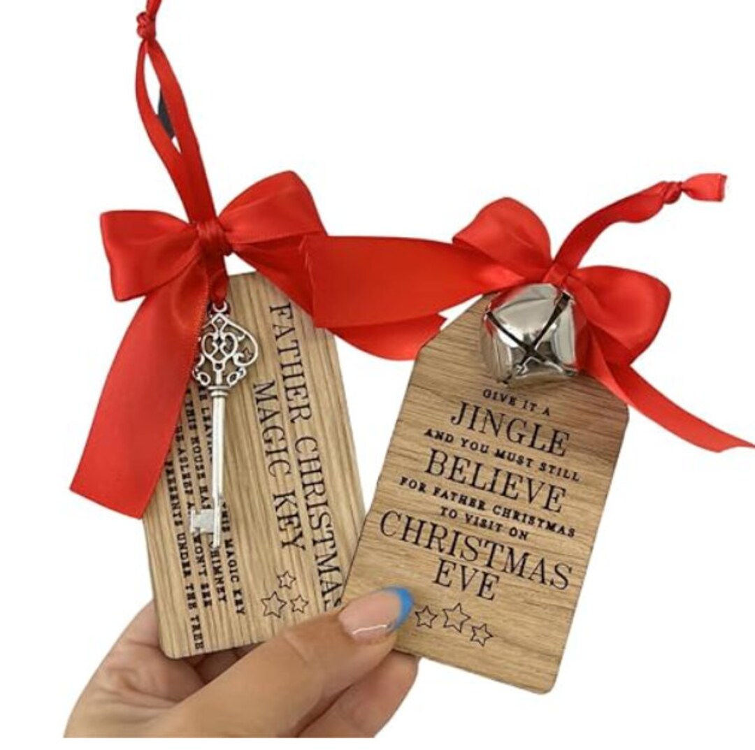 Father Christmas' Magic Key and Believe Bell | Christmas Eve Box Gift ...