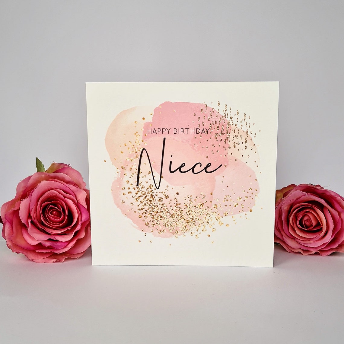 Happy Birthday Niece Card Niece Birthday Card Card for | Etsy UK