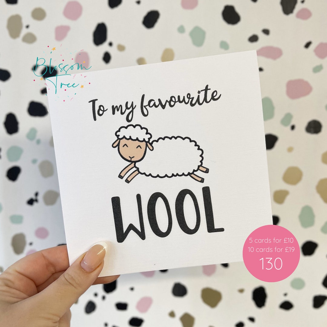 Scouse Humour Card | to My Favourite Wool | Funny Liverpool Greeting ...