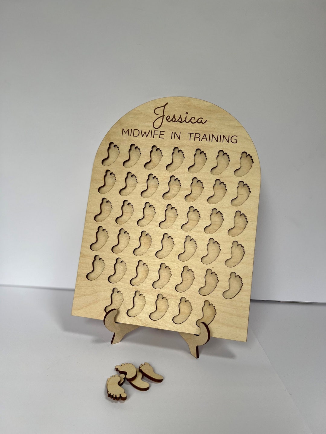 Personalised Midwife in Training Birth Counter | Baby Birth Counter ...