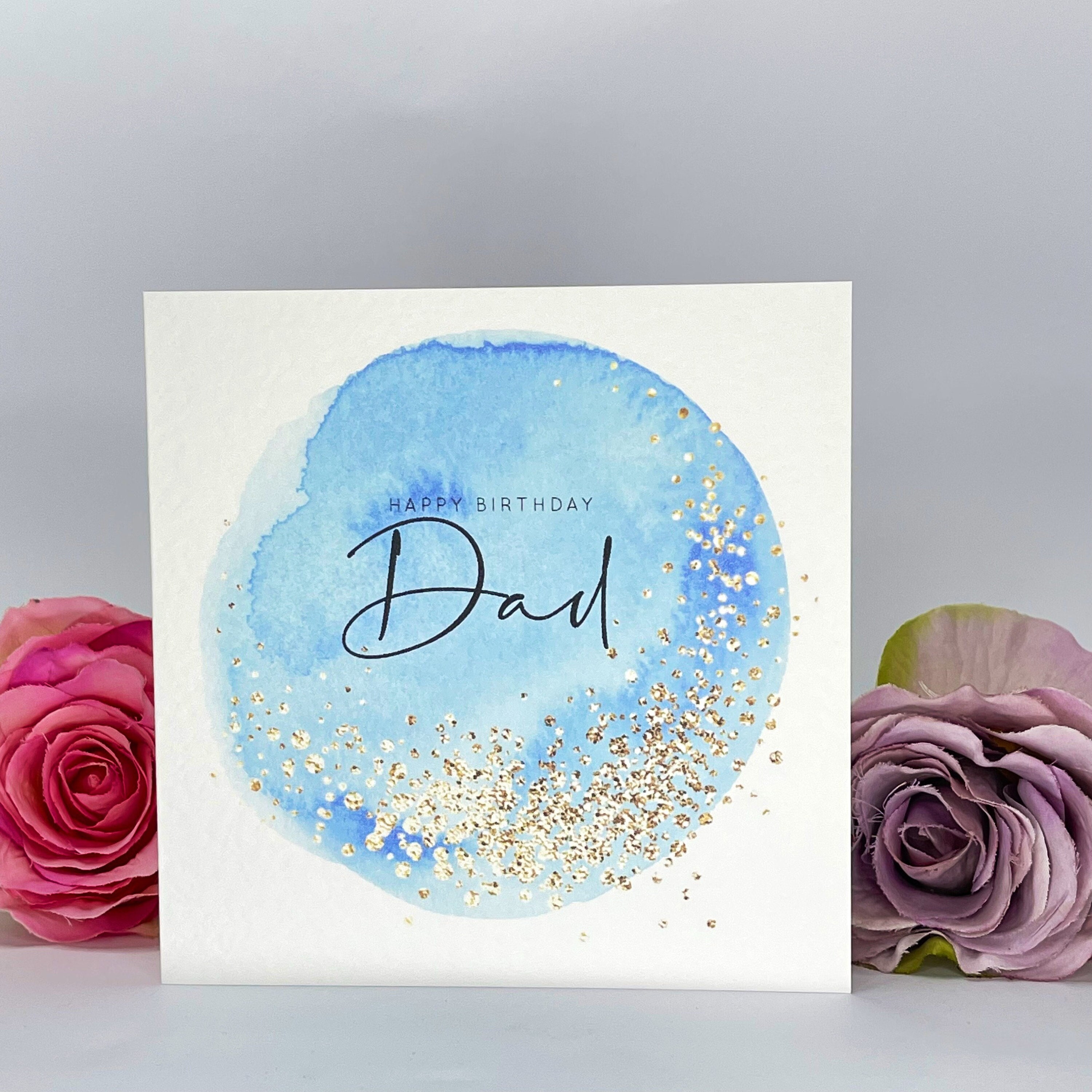 Happy Birthday Dad Card Daddy Birthday Card Card for Dad | Etsy