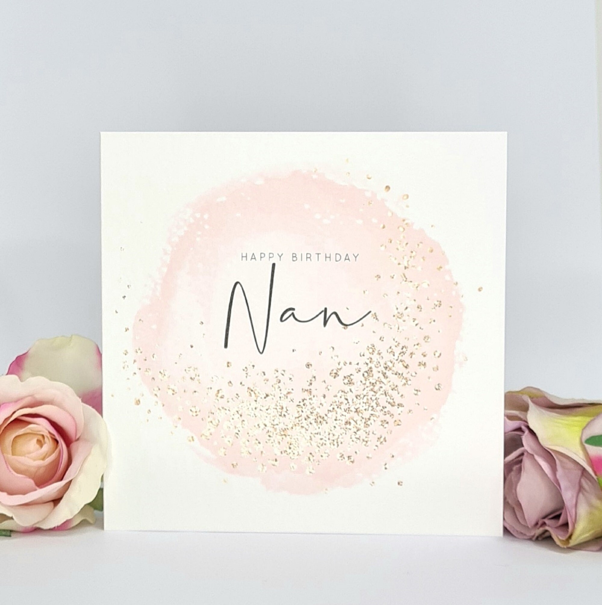Happy Birthday Nan Card Nan Birthday Card Card for Nan | Etsy