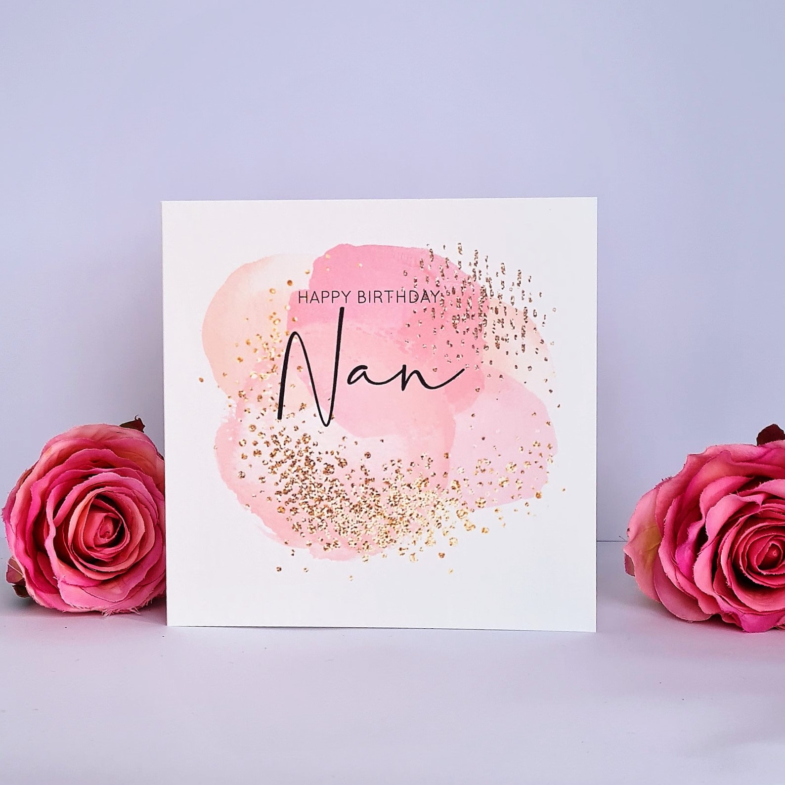 Happy Birthday Nan Card Nan Birthday Card Card for Nan - Etsy