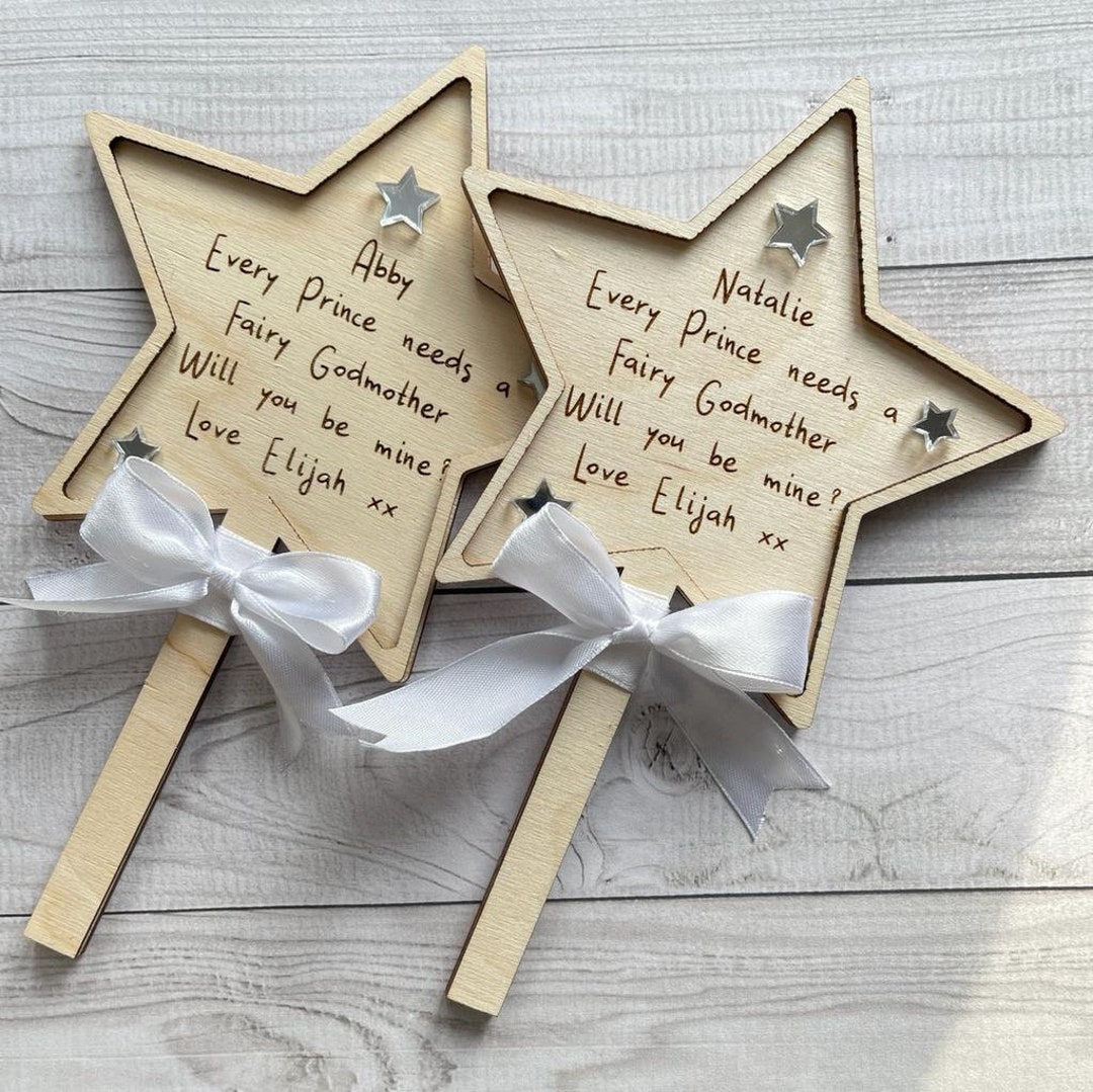 Will You Be My Godmother Wand God Mother Every Prince Needs a Fairy ...