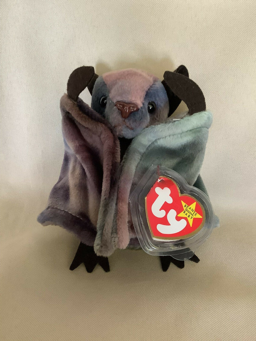 TY Batty Iconic Initial Issue New Dual Tush Tags Mwmt More INVESTMENT ...