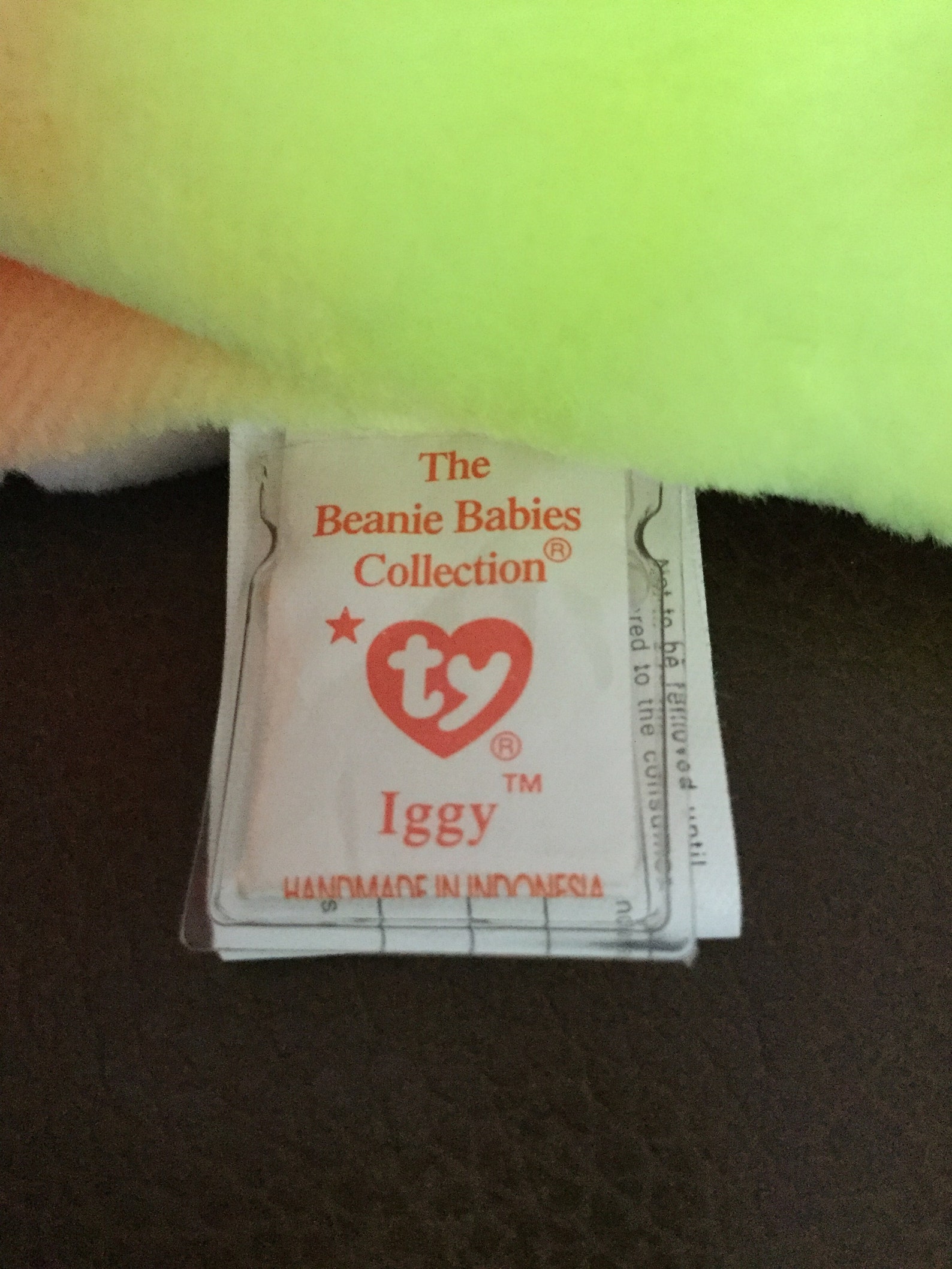 TY Iggy Ultra Rare Limited Production Indonesia Iconic Original Dual ...