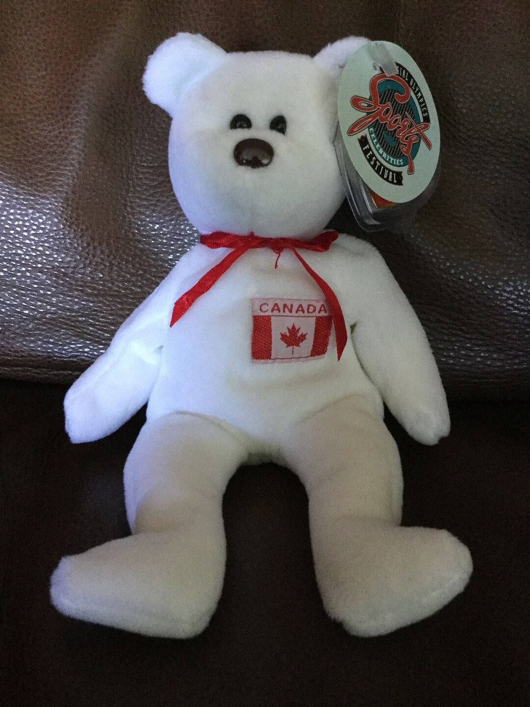 Ty Maple Special Olympics Ultra Rare Initial Issue Dual US Canadian ...